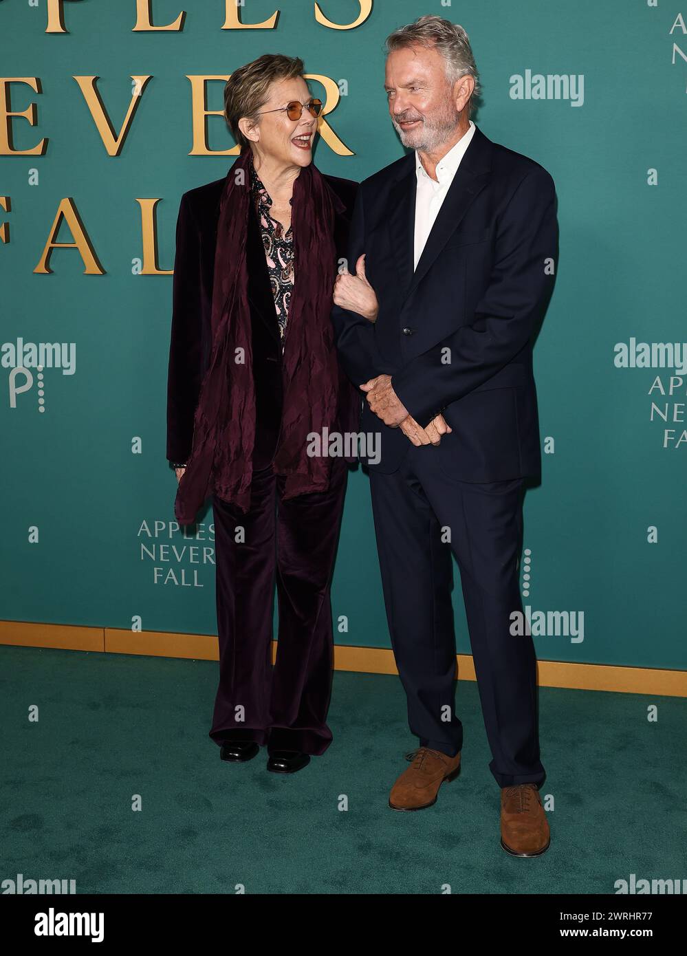 Los Angeles, USA. 12th Mar, 2024. Annette Bening, Sam Neill arrives at ...
