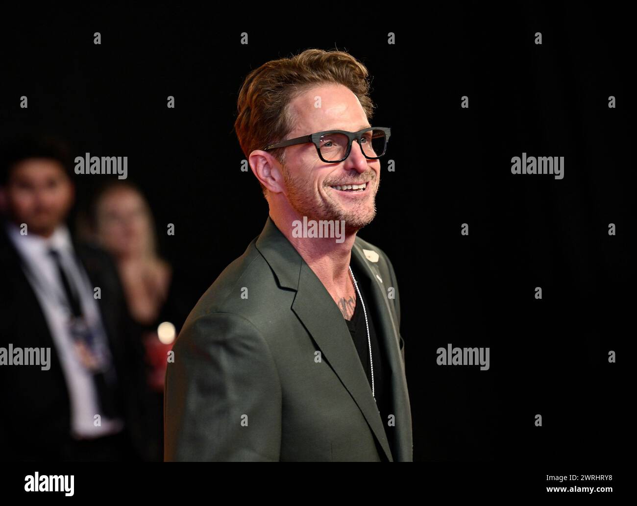 Cameron Douglas arrives at the Vanity Fair Oscar Party on Sunday, March ...