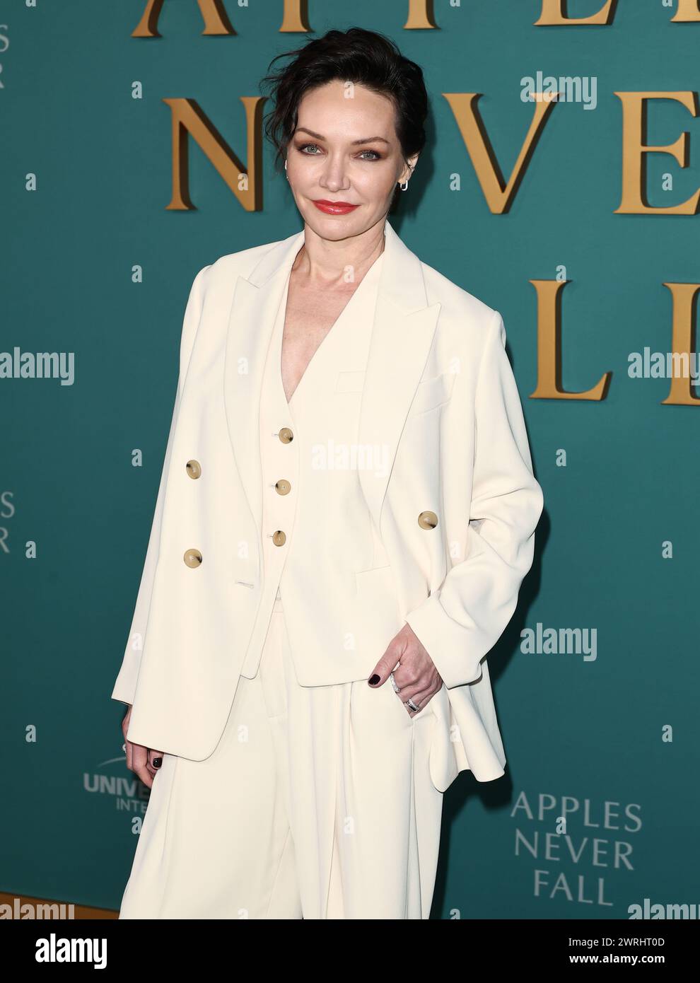 Los Angeles, USA. 12th Mar, 2024. Katrina Lenk arrives at Apples Never ...