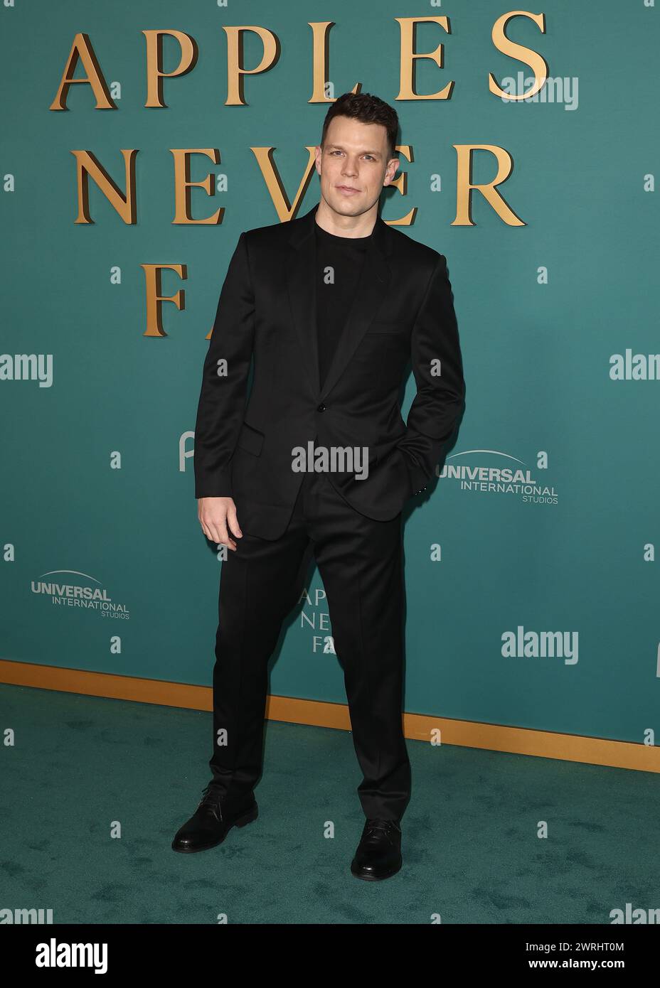 Los Angeles, USA. 12th Mar, 2024. Jake Lacy arrives at Apples Never ...