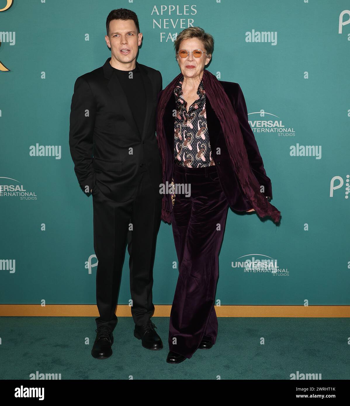 Los Angeles, USA. 12th Mar, 2024. Jake Lacy, Annette Bening arrives at ...