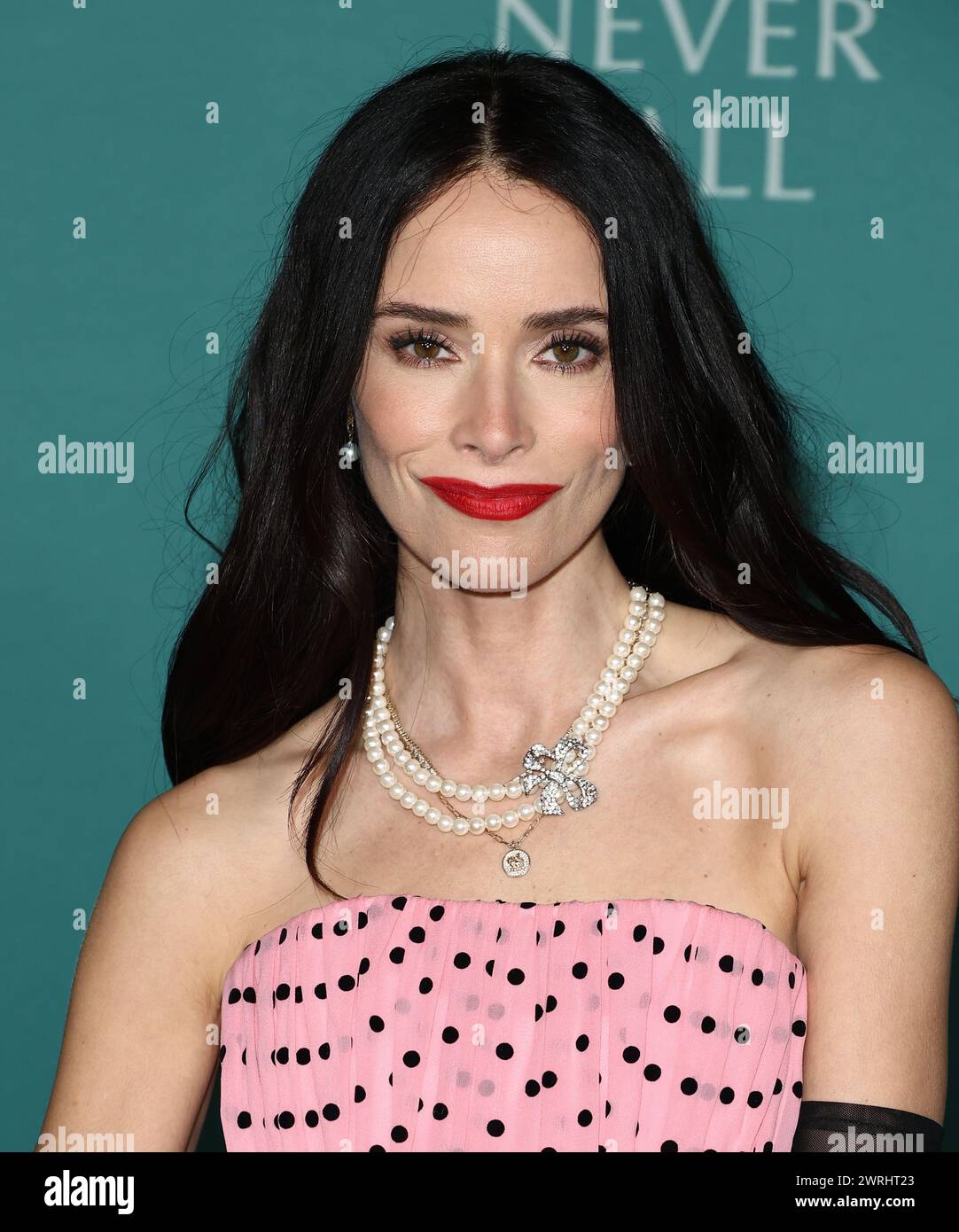 Los Angeles, USA. 12th Mar, 2024. Abigail Spencer arrives at Apples ...