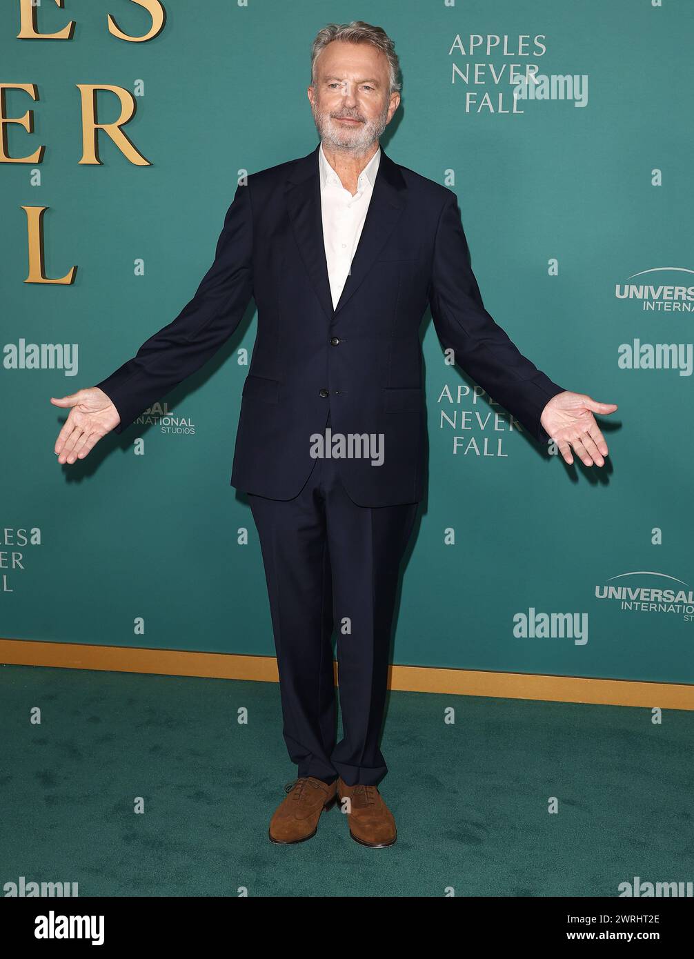 Los Angeles, USA. 12th Mar, 2024. Sam Neill arrives at Apples Never ...