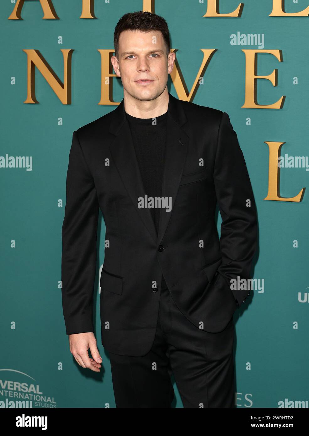 Los Angeles, USA. 12th Mar, 2024. Jake Lacy arrives at Apples Never ...