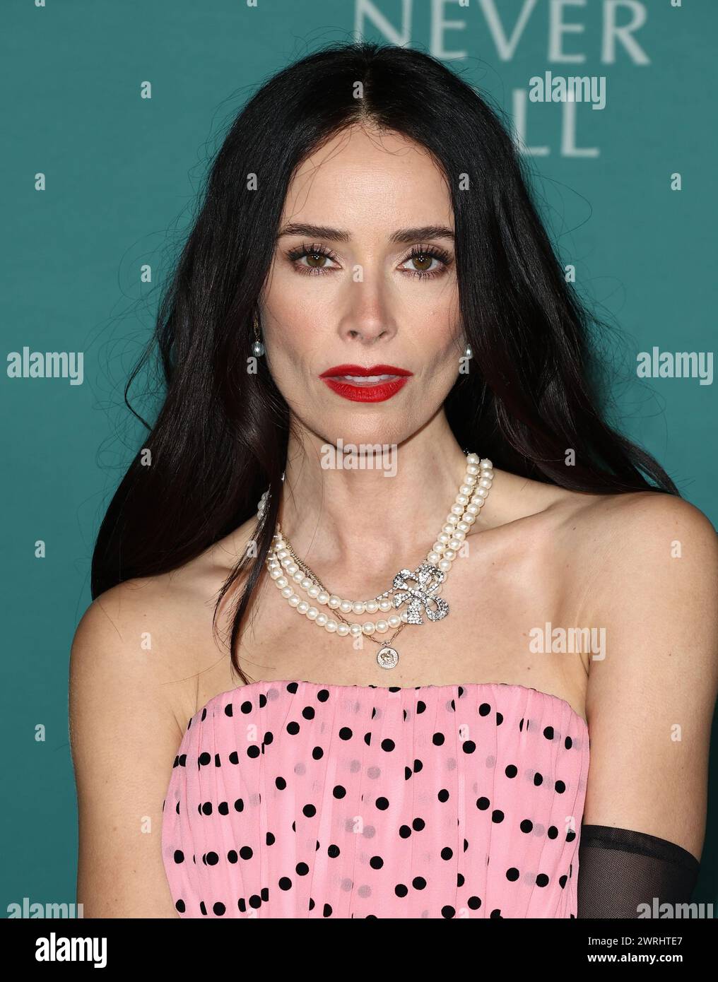 Los Angeles, USA. 12th Mar, 2024. Abigail Spencer arrives at Apples ...