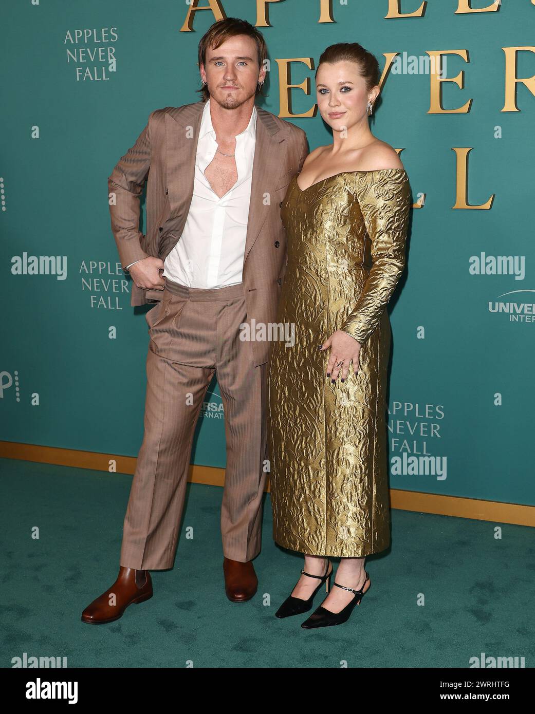 Los Angeles, USA. 12th Mar, 2024. Conor Merrigan Turner, Essie Randles ...