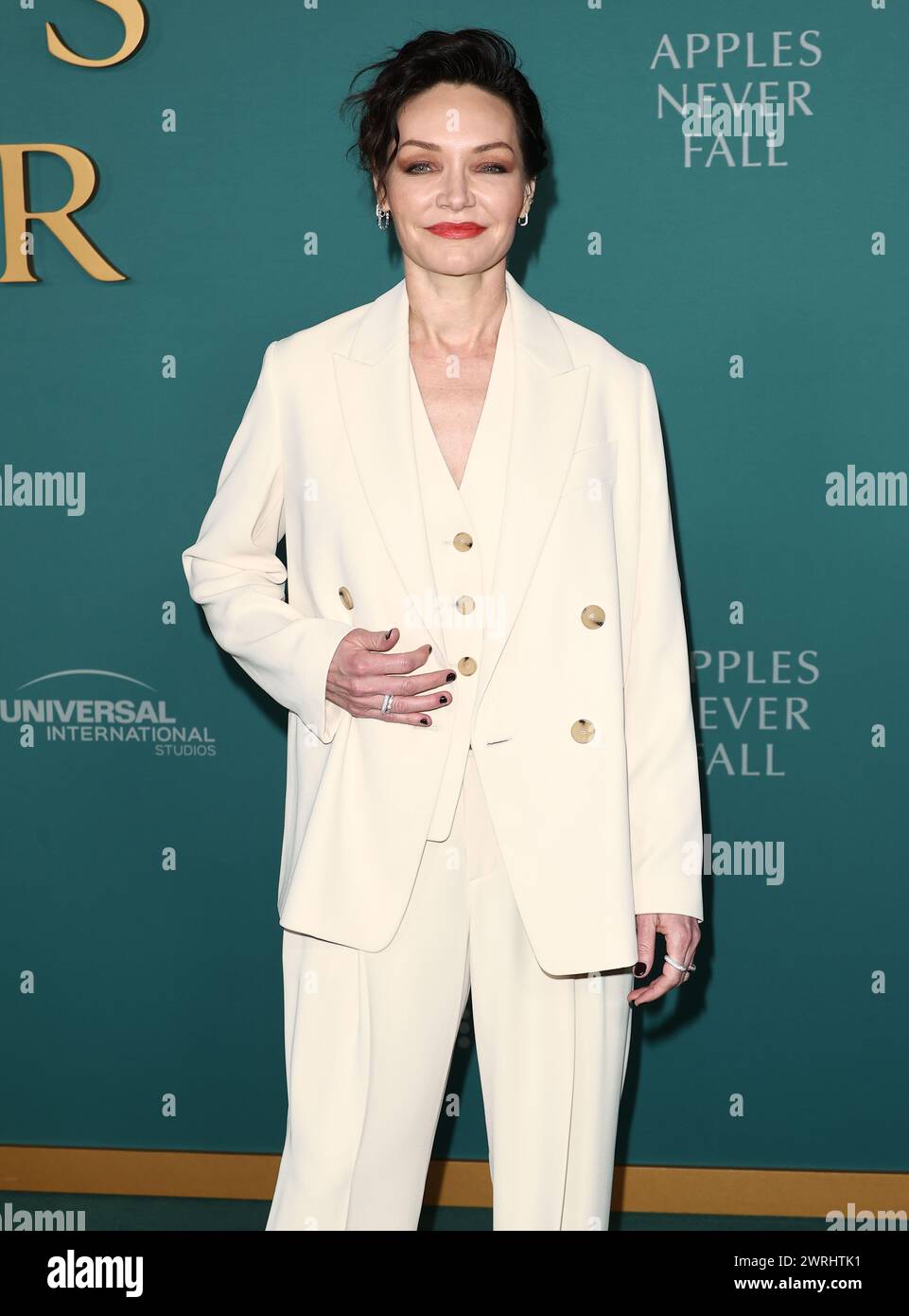 Los Angeles, USA. 12th Mar, 2024. Katrina Lenk arrives at Apples Never ...