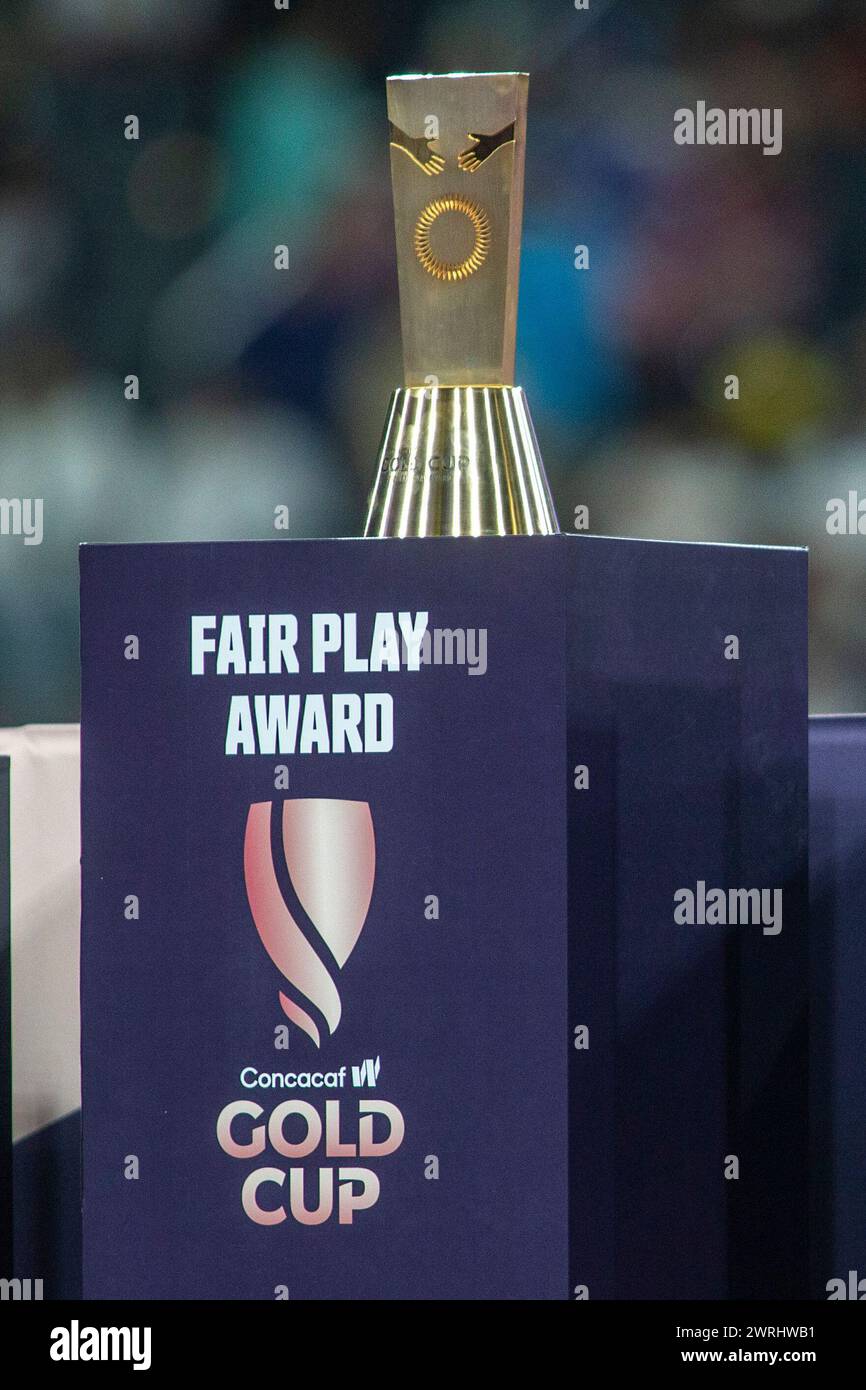 SAN DIEGO, CA - MARCH 10: The Young Player Award trophy on display ...