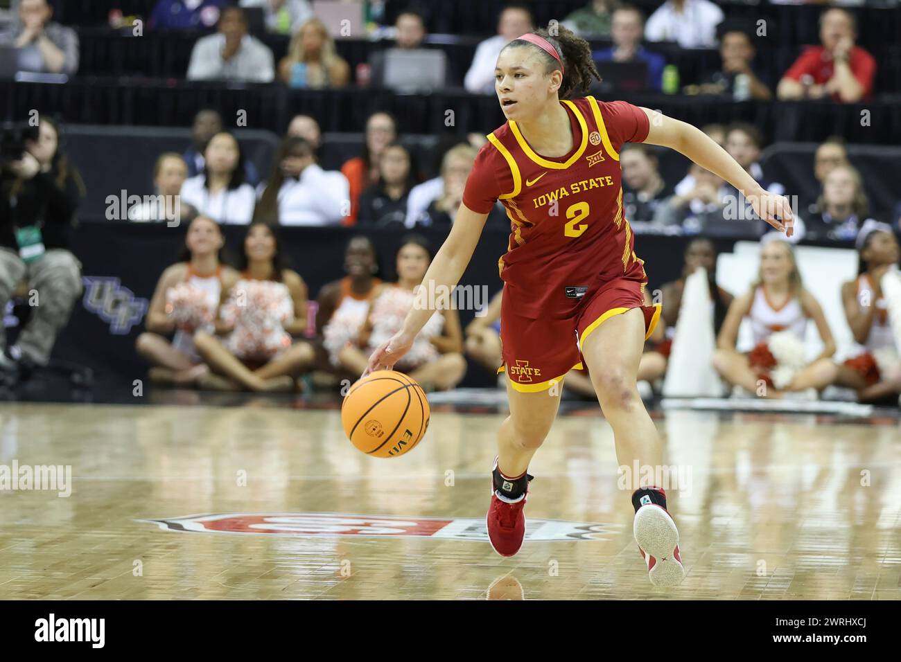 KANSAS CITY, MO - MARCH 12: Iowa State Cyclones guard Arianna Jackson ...