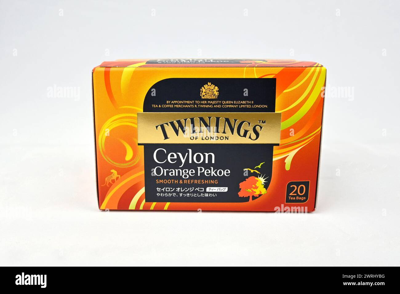 Twinings Ceylon Orange Pekoe Tea - 12 March 2024 - Wales, UK Stock ...