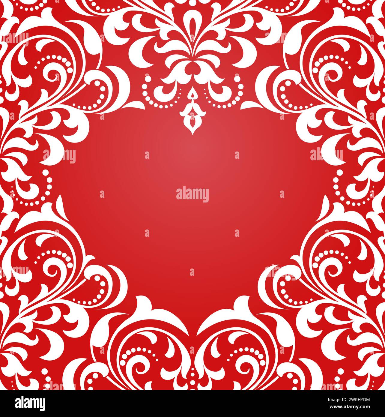 Red damask weave hi-res stock photography and images - Alamy