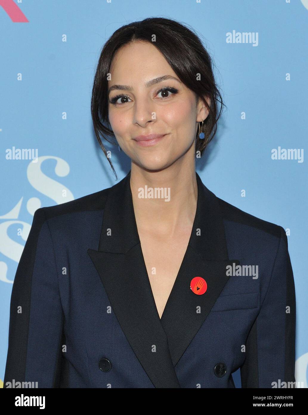 New York, USA. 12th Mar, 2024. Tala Ashe attends the premiere of The ...