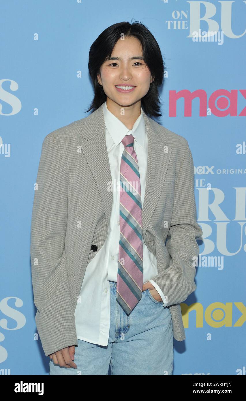 New York, USA. 12th Mar, 2024. Terry Hu attends the premiere of The ...