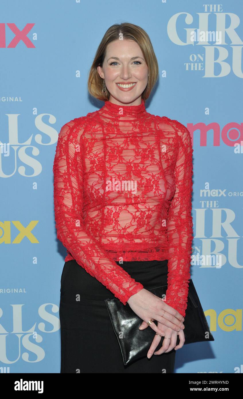 New York, USA. 12th Mar, 2024. Emma O'Connor attends the premiere of ...