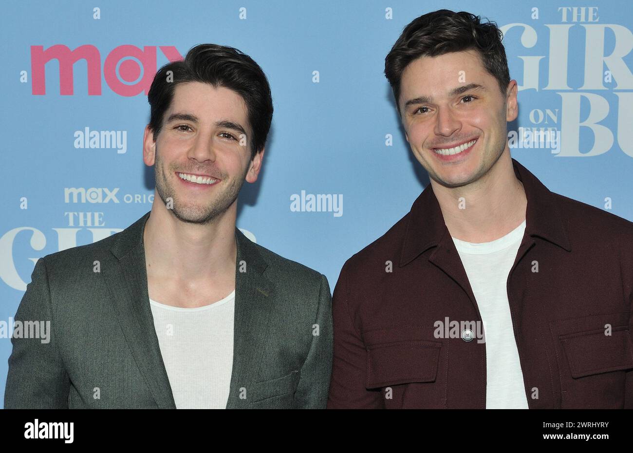New York, USA. 12th Mar, 2024. L-R: Adam Kaplan and Ashley Day attend ...