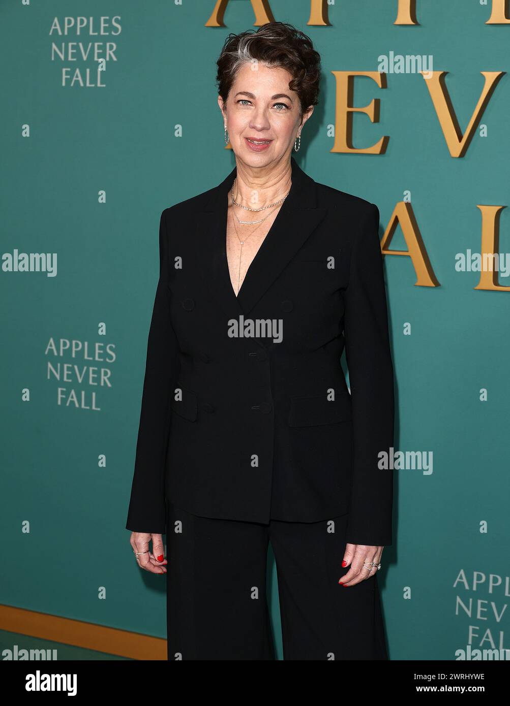 Los Angeles, USA. 12th Mar, 2024. Melanie Marnich arrives at Apples ...