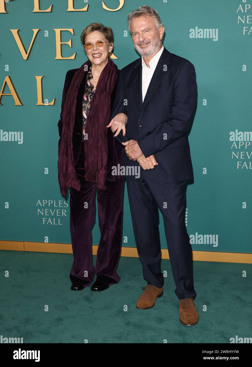 Los Angeles, USA. 12th Mar, 2024. Annette Bening, Sam Neill arrives at ...