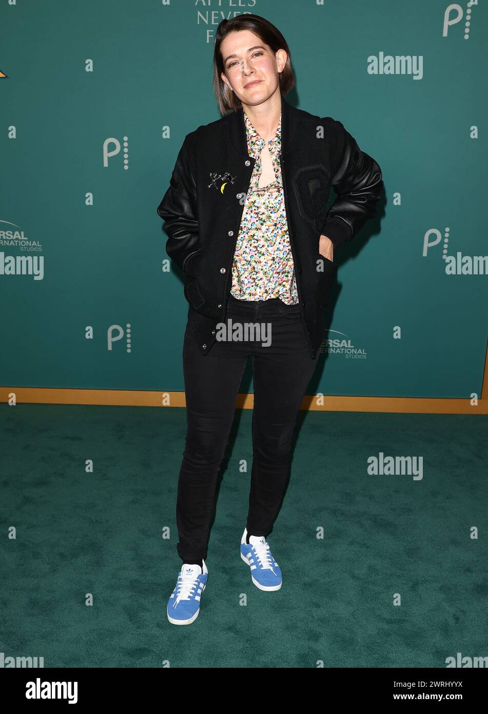 Los Angeles, USA. 12th Mar, 2024. Daryn Carp arrives at Apples Never ...