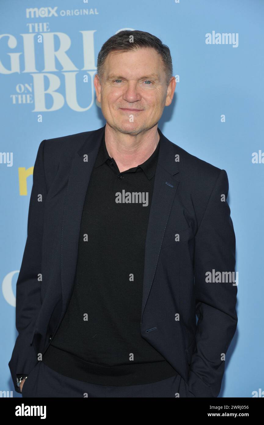 New York, USA. 12th Mar, 2024. Kevin Williamson attends the premiere of The Girls On The Bus at ...