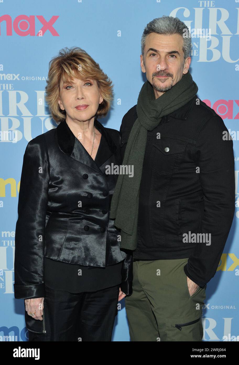 New York, USA. 12th Mar, 2024. L-R: Anna Aronov and Michael Aronov ...