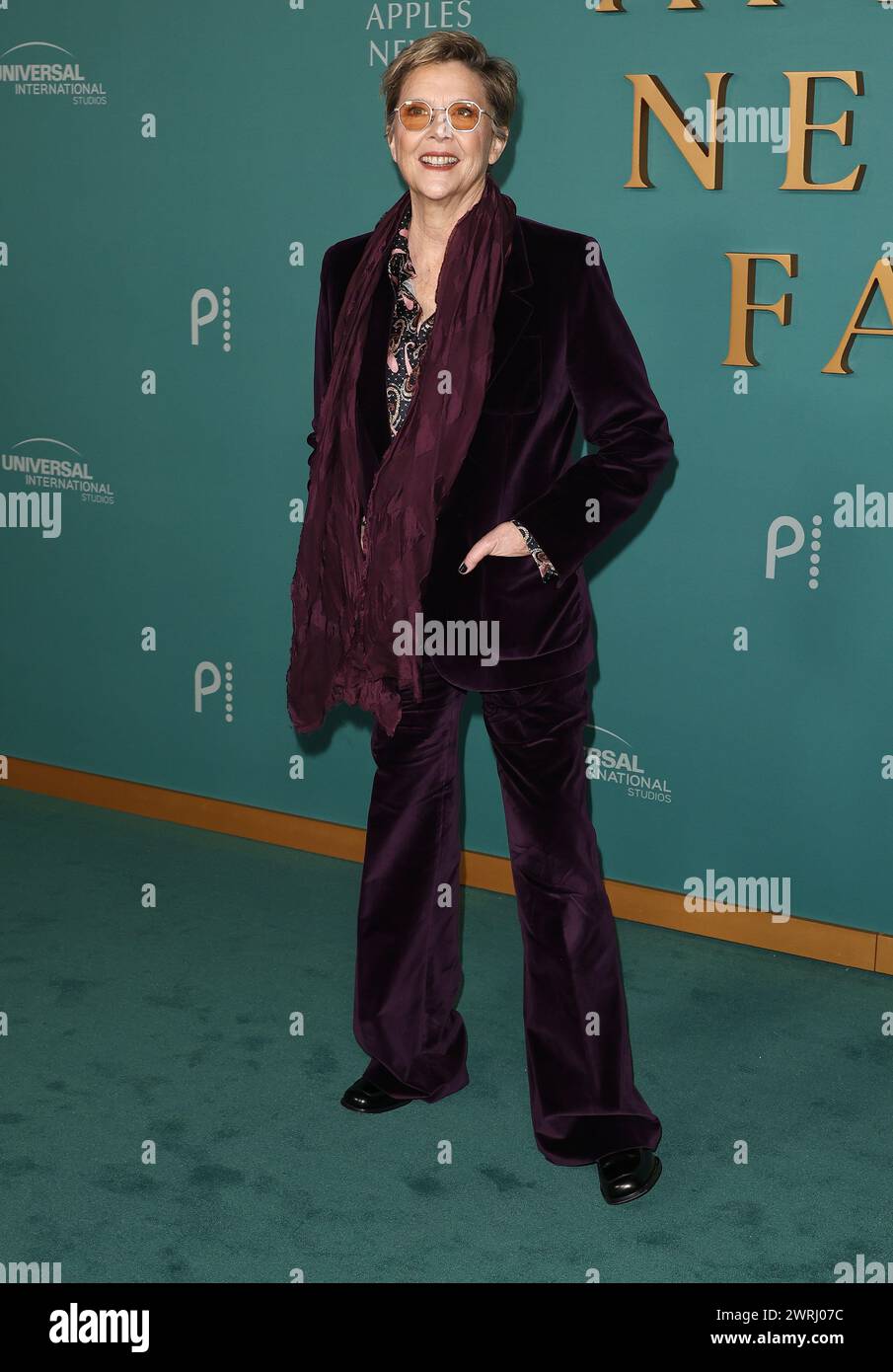 Los Angeles, USA. 12th Mar, 2024. Annette Bening arrives at Apples ...