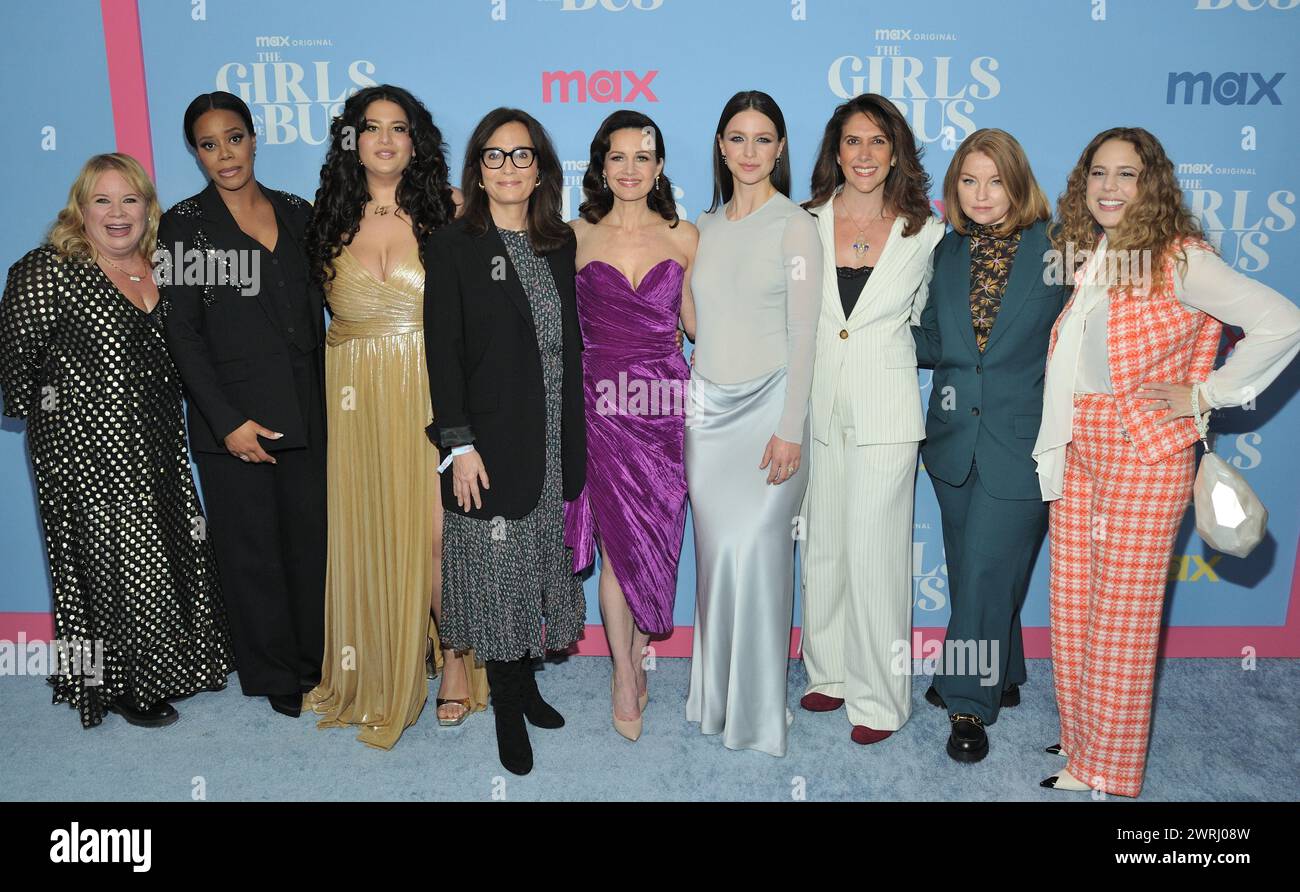 New York, USA. 12th Mar, 2024. L-R: Julie Plec, Christina Elmore ...