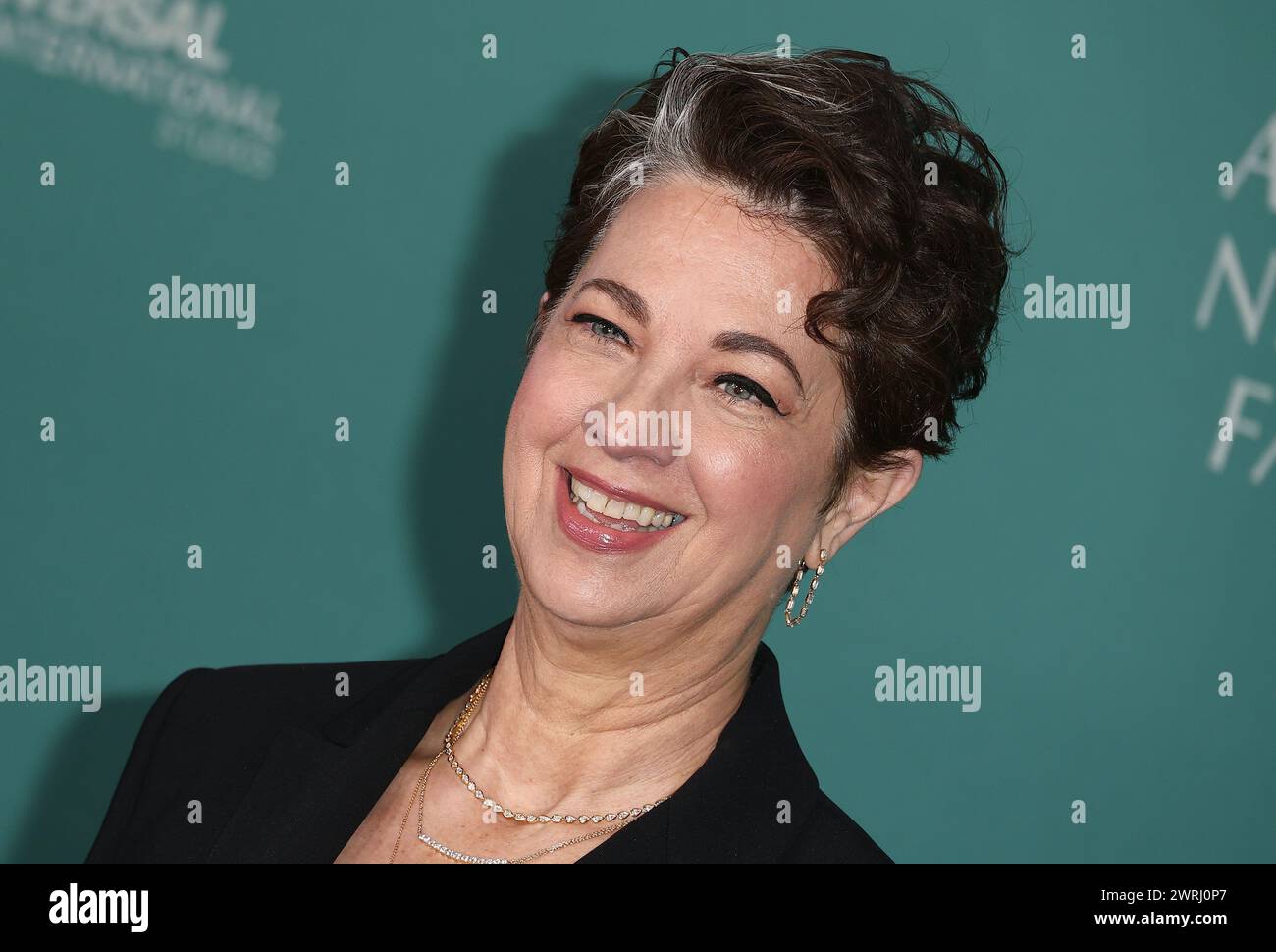 Los Angeles, USA. 12th Mar, 2024. Melanie Marnich arrives at Apples ...