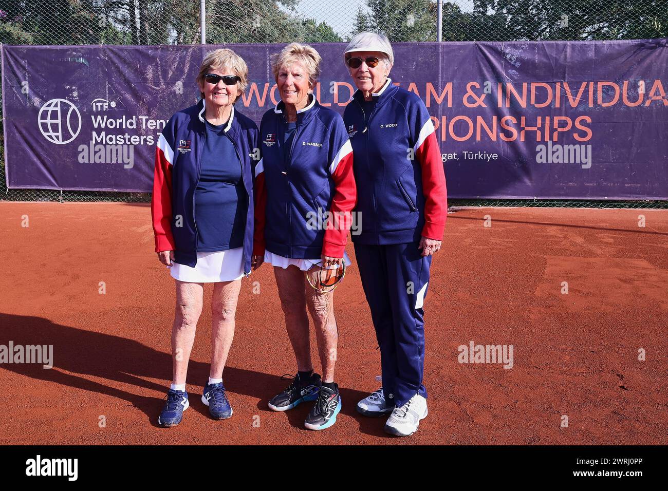Manavgat, Antalya, Turkey. 12th Mar, 2024. u.a. Carol Wood (USA ...