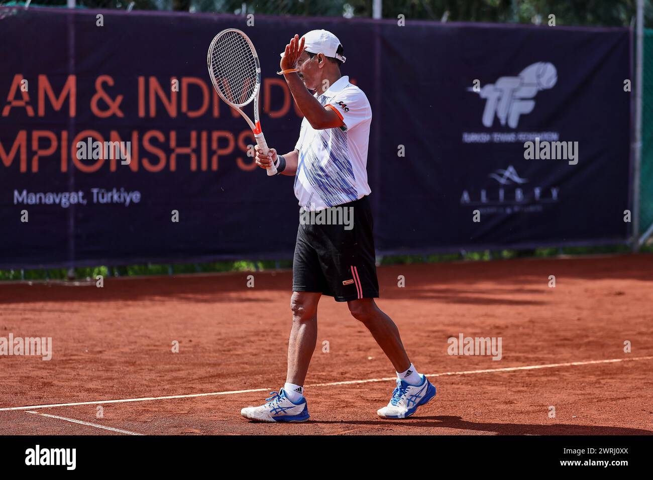 Manavgat, Antalya, Turkey. 12th Mar, 2024. Ashish Sen (IND) in action ...