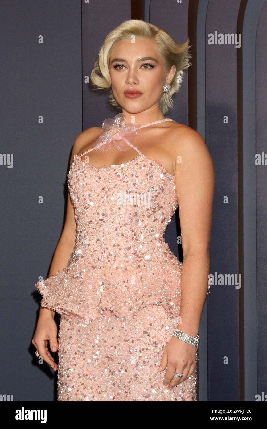 LOS ANGELES - JAN 9: Florence Pugh at the 14th Governors Awards at the ...