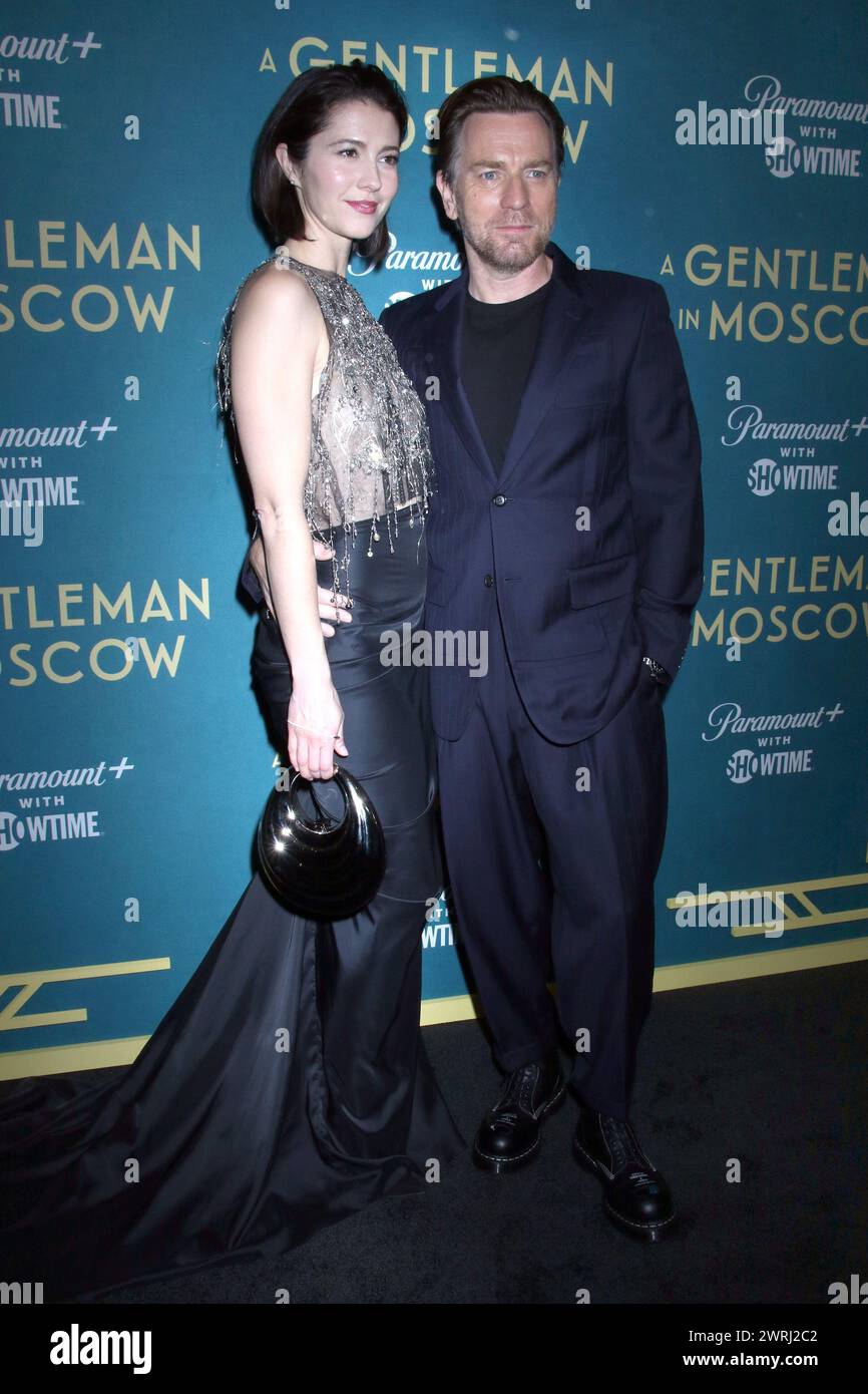 New York, NY, USA. 12th Mar, 2024. Mary Elizabeth Winstead and Ewan ...