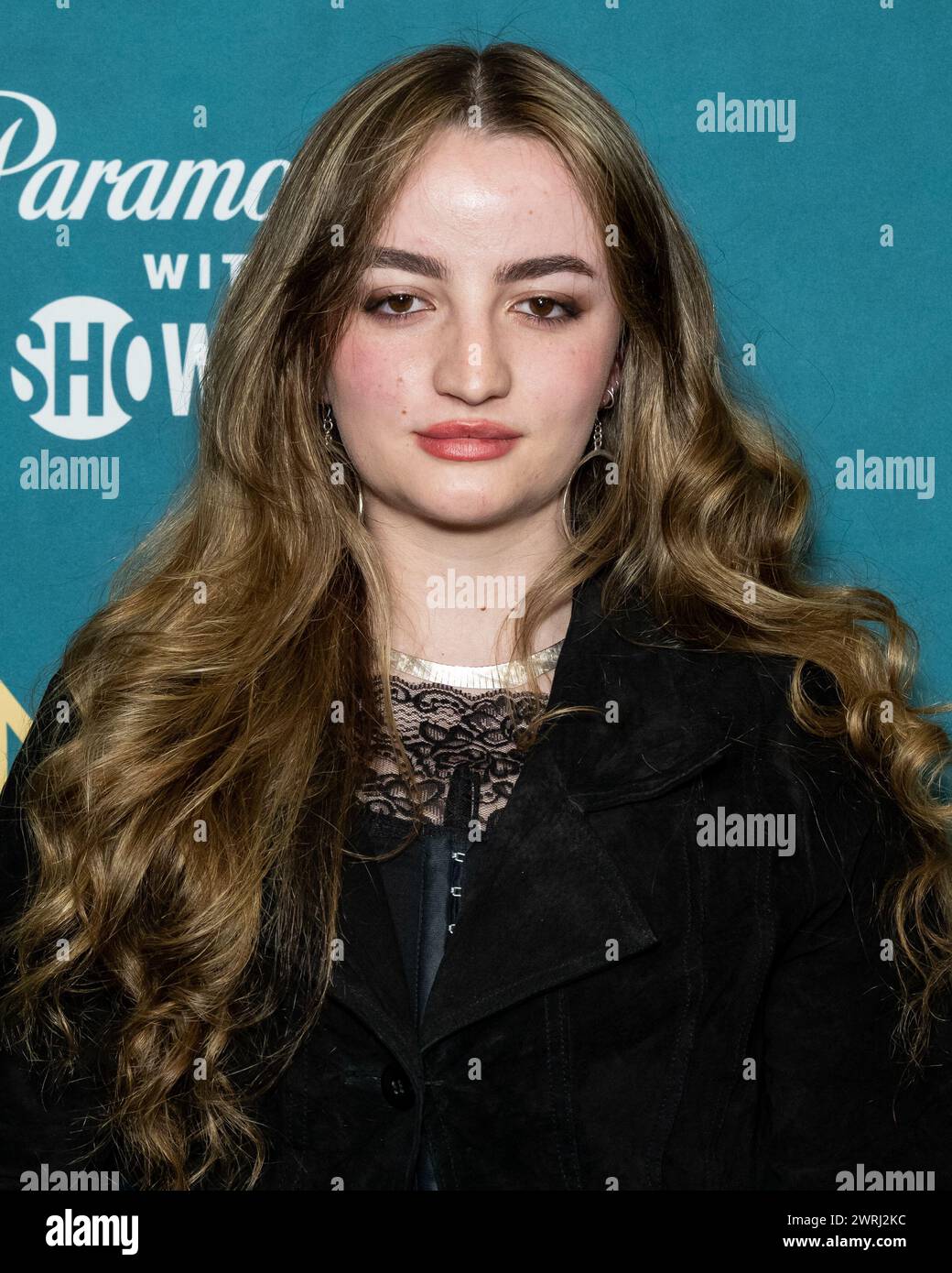 New York, USA. 12th Mar, 2024. Maisie Matilda Jackson attends the ...