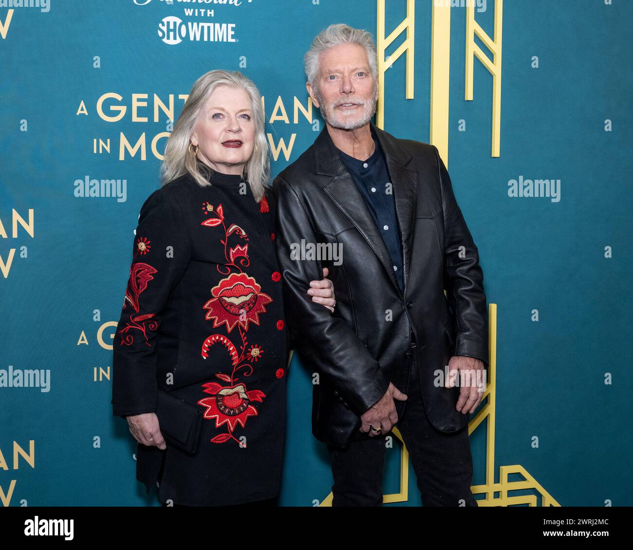 New York, USA. 12th Mar, 2024. (L-R) Kristina Watson and Stephen Lang ...