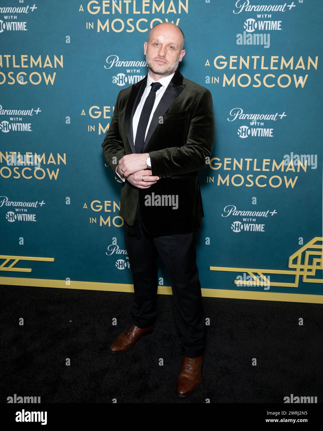 New York, USA. 12th Mar, 2024. Ben Vanstone attends the premiere of "A ...