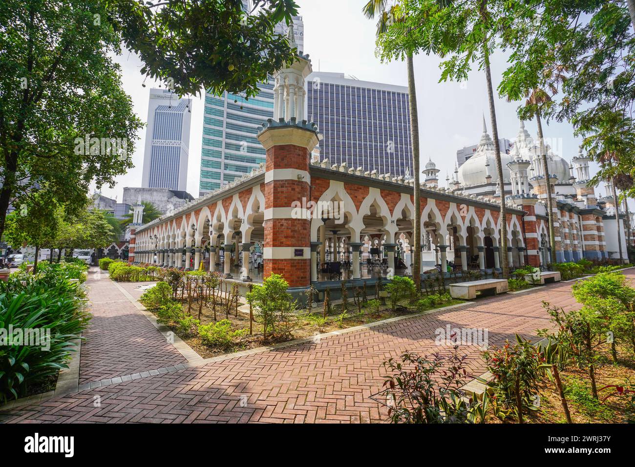 Sultan Abdul Samad Jamek Mosque , Kuala Lumpur, Malaysia Stock Photo ...