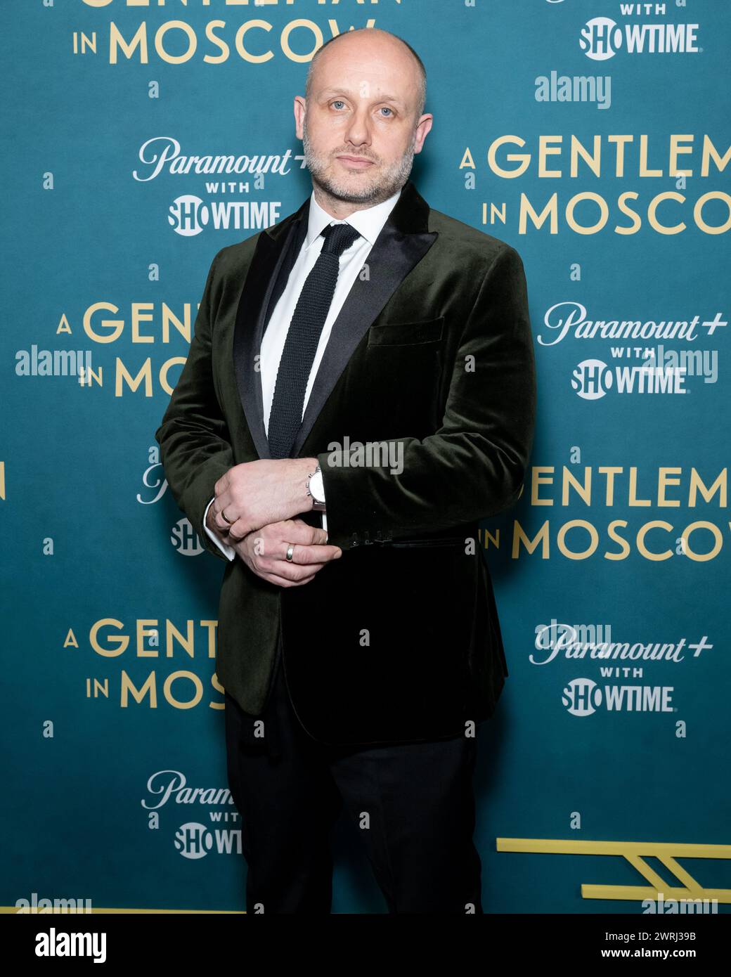 New York, USA. 12th Mar, 2024. Ben Vanstone attends the premiere of "A ...