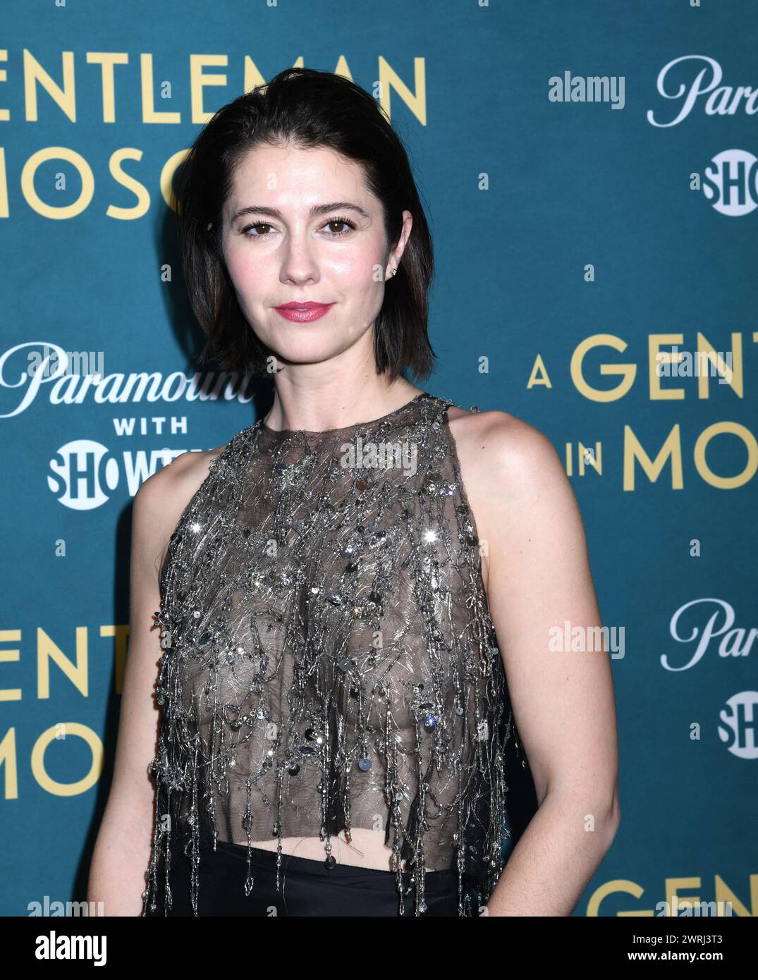March 12, 2024, New York, New York, USA: Mary Elizabeth Winstead ...
