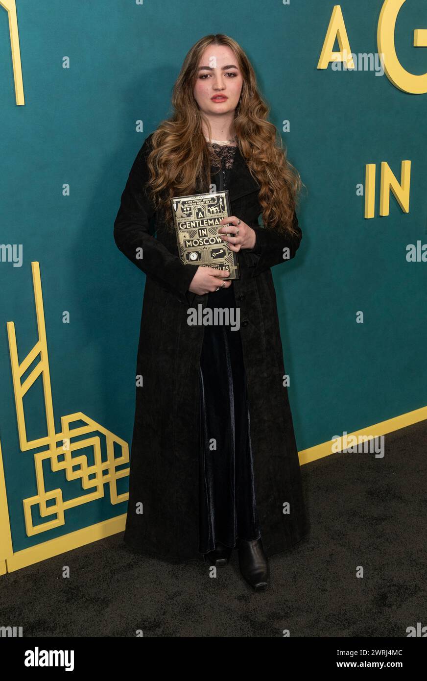 Masie Matilda Jackson attends premiere of movie 'A Gentleman in Moscow ...