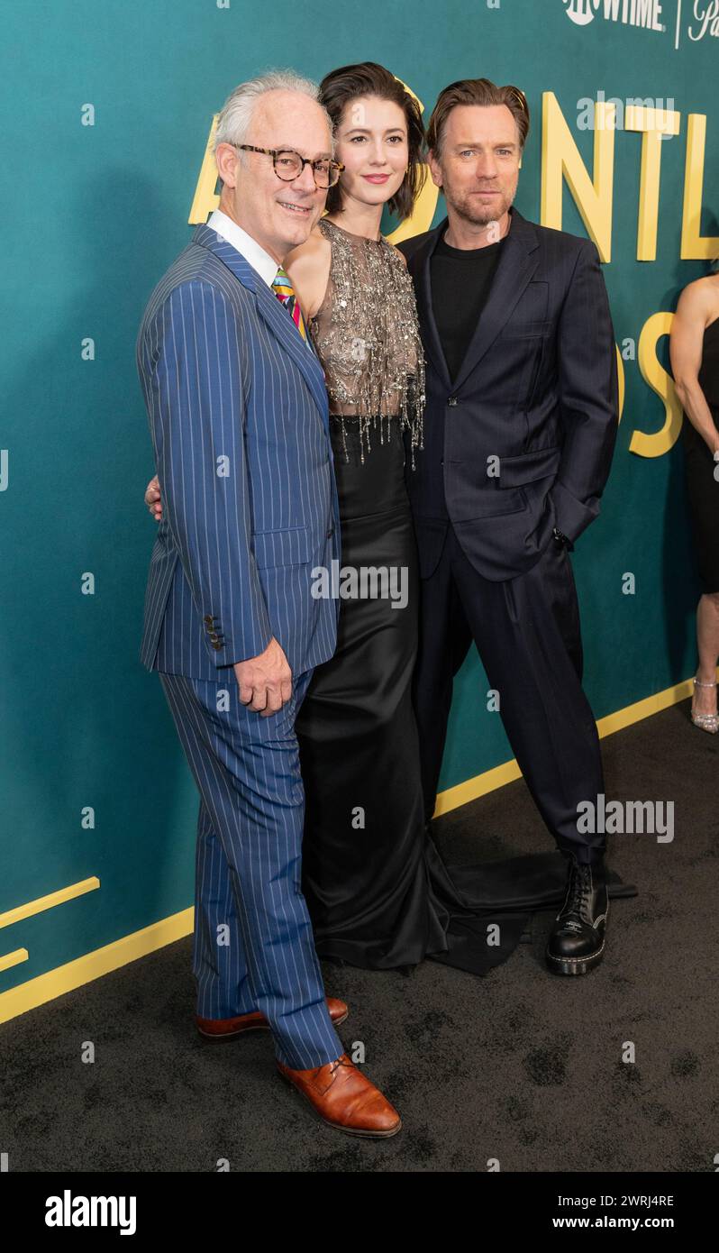 Amor Towles, Mary Elizabeth Winstead, Ewan McGregor attend premiere of ...