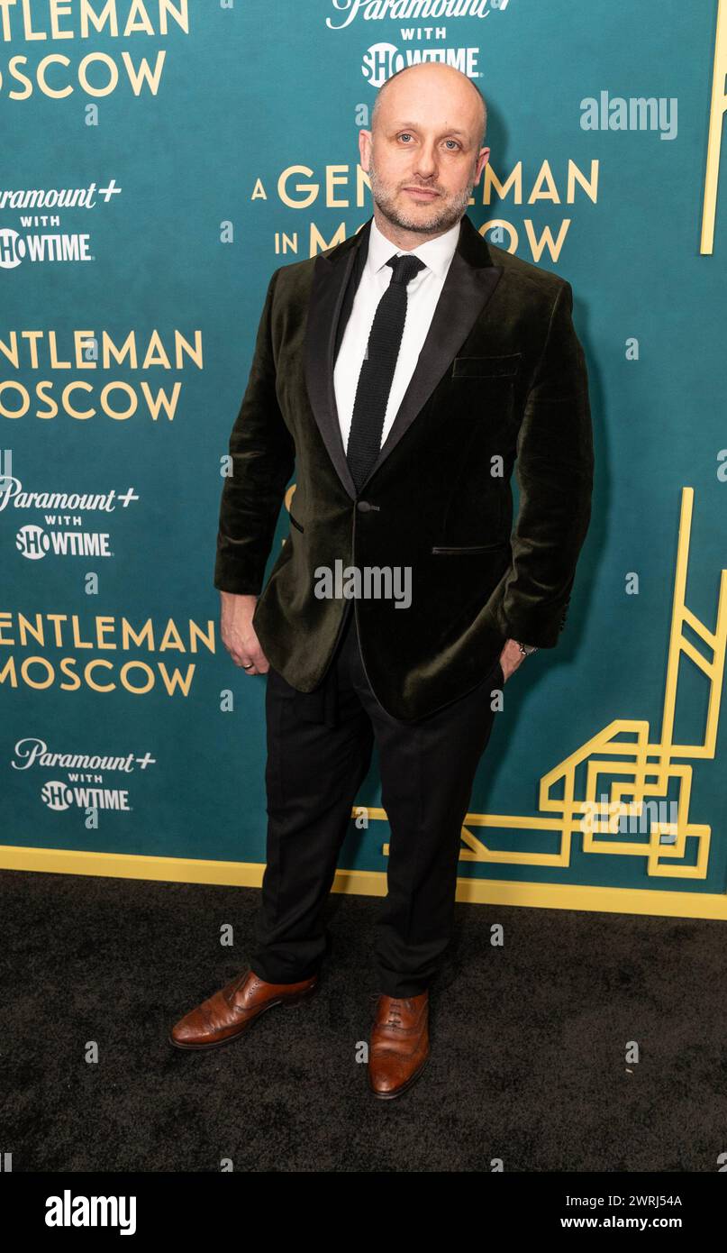 New York, USA. 12th Mar, 2024. Ben Vanstone attends premiere of movie ...