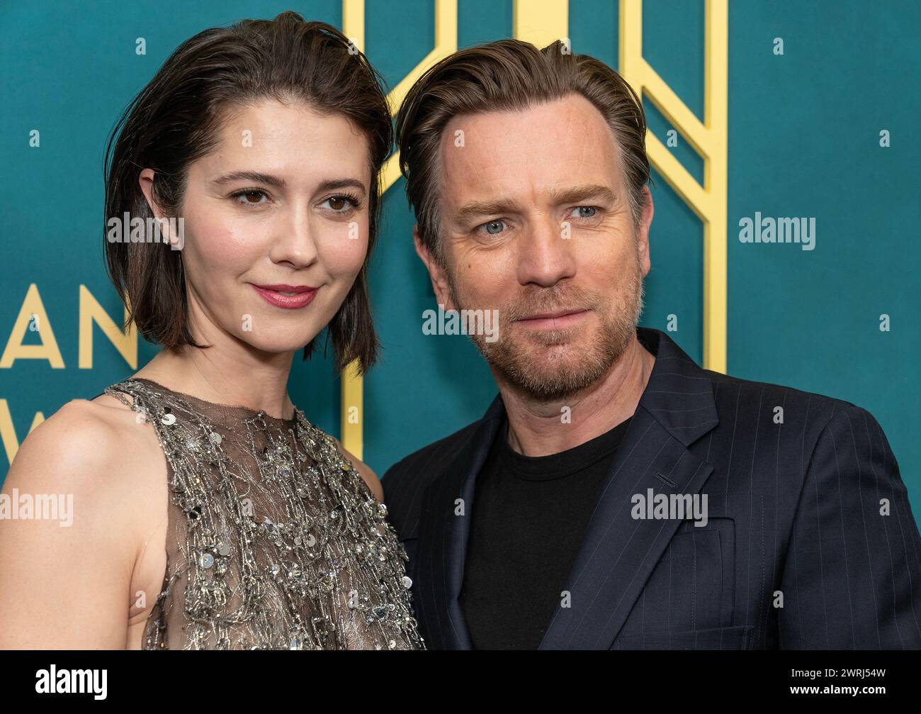 New York, USA. 12th Mar, 2024. Mary Elizabeth Winstead wearing dress by ...