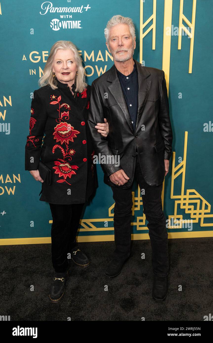 New York, USA. 12th Mar, 2024. Kristina Watson and Stephen Lang attend ...