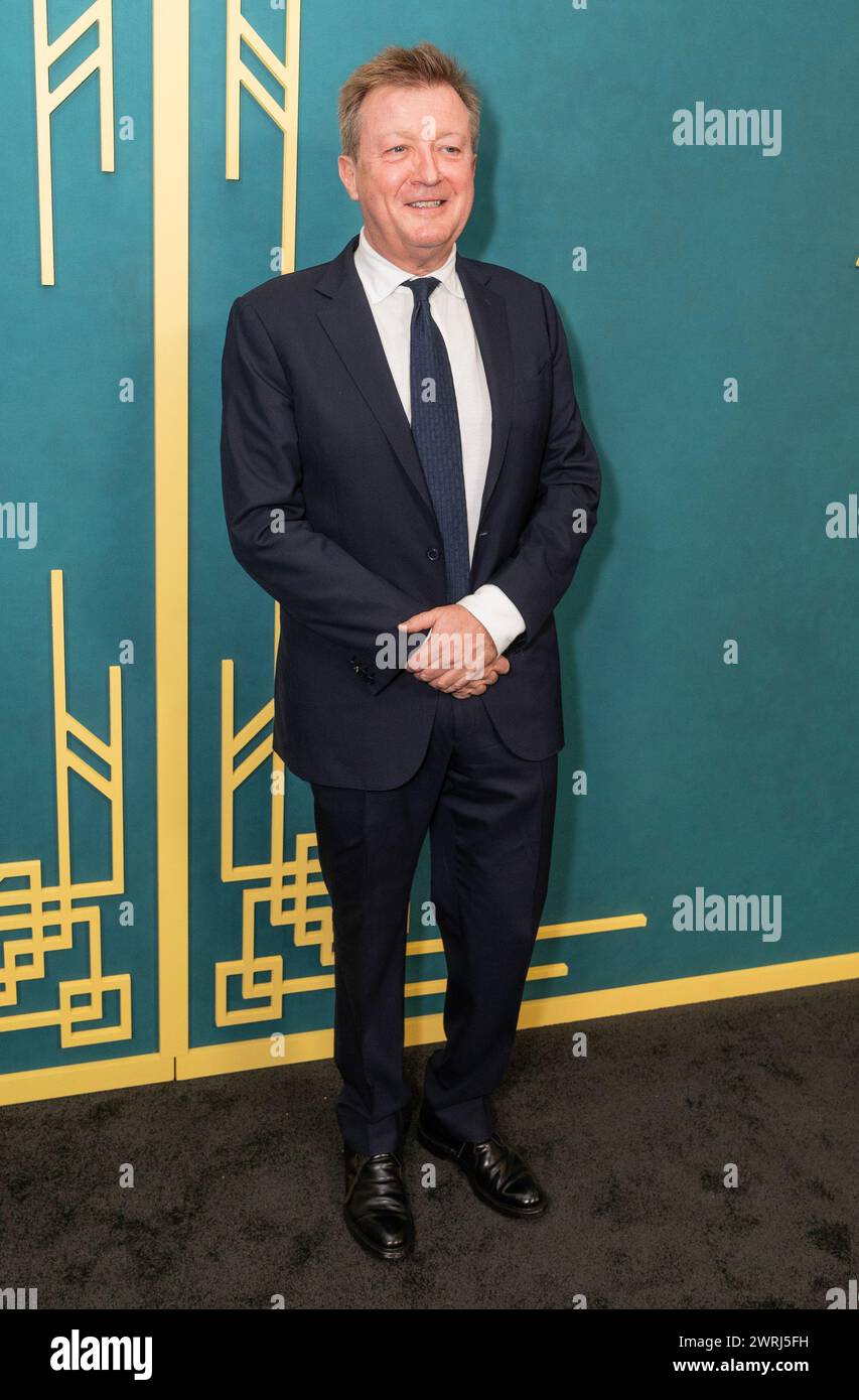 New York, USA. 12th Mar, 2024. Xavier Marchand attends premiere of ...