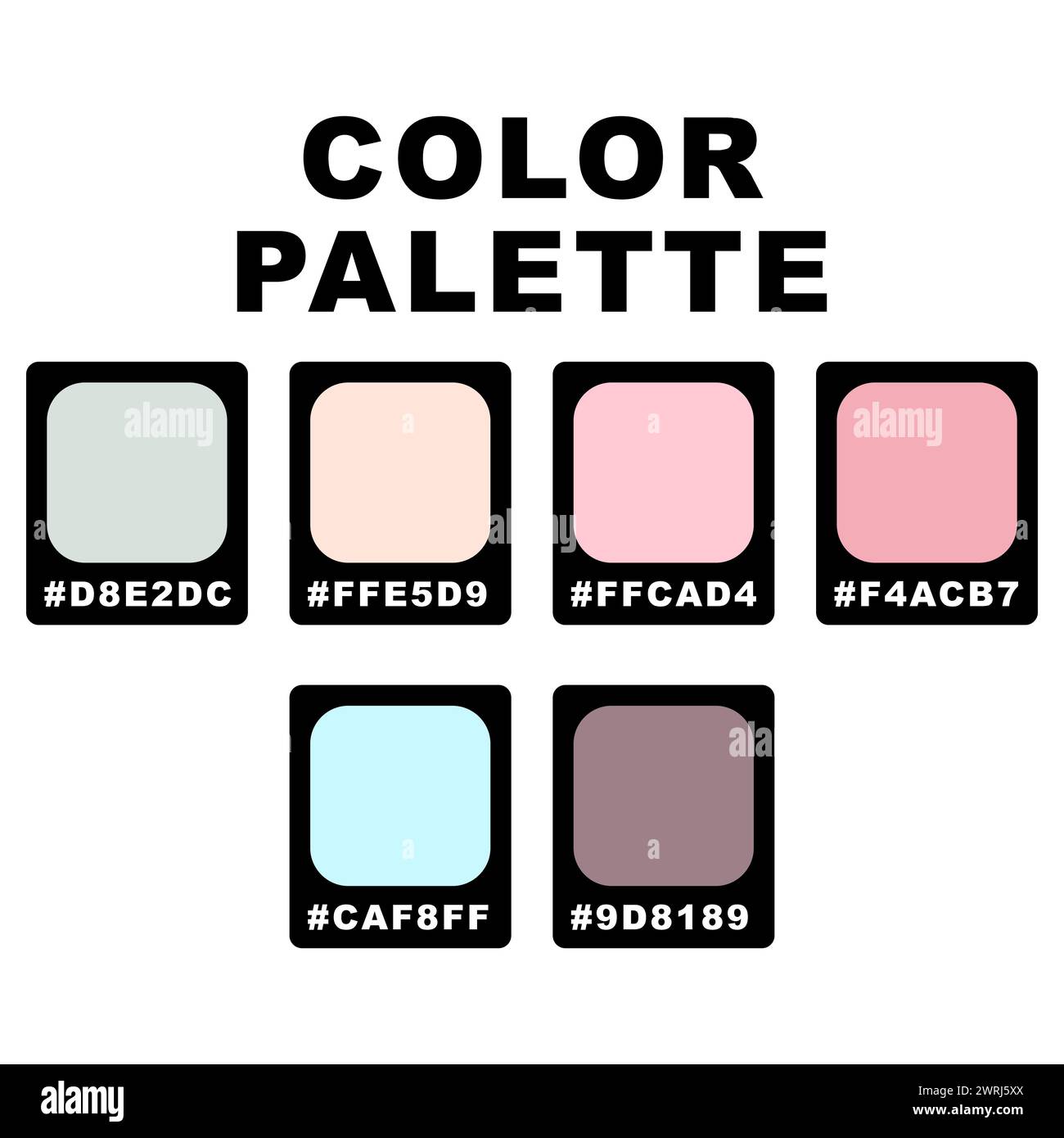 Hex color chart hi-res stock photography and images - Alamy