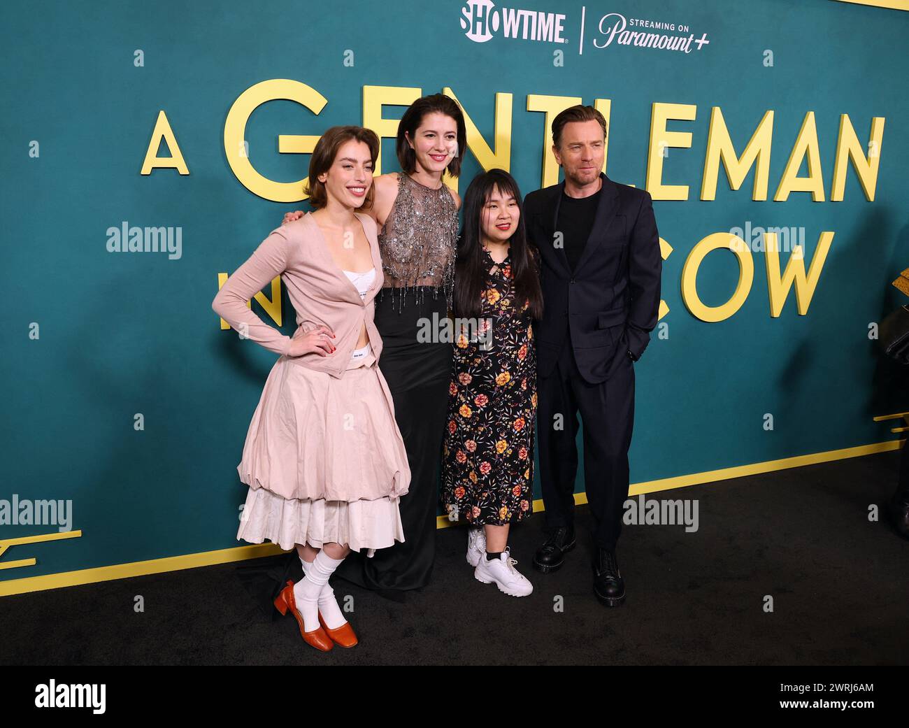 New York City, United States. 12th Mar, 2024. Clara Mathilde McGregor ...