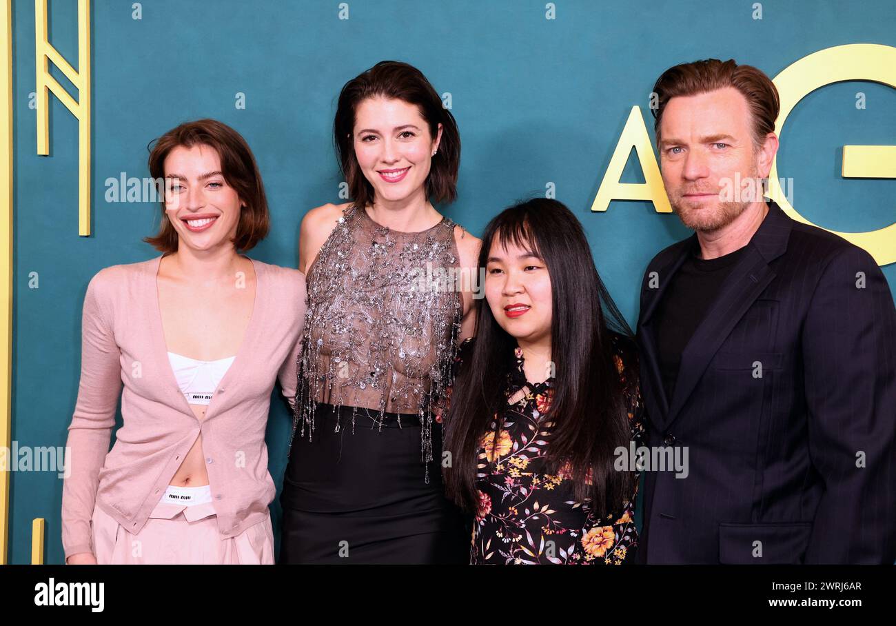 New York City, United States. 12th Mar, 2024. Clara Mathilde McGregor ...