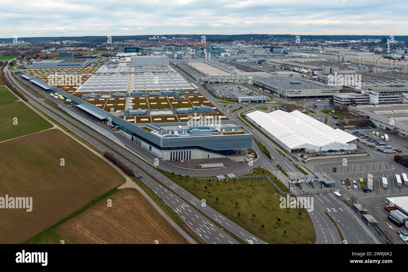 Mercedes-Benz plant Sindelfingen, Gate 5, where Factory 56 produces the ...