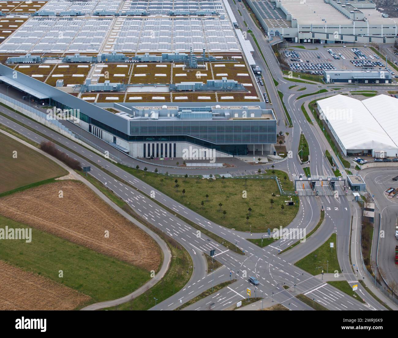 Mercedes-Benz plant Sindelfingen, Gate 5, where Factory 56 produces the ...