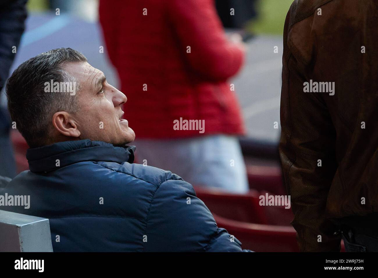 Madrid, Spain. 12th Mar, 2024. Former football player Christian Vieri ...