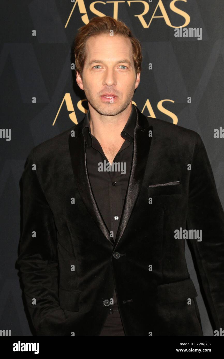 January 8, 2024, Los Angeles, Ca, USA: LOS ANGELES - JAN 8: Ryan Hanson at the ASTRA TV Awards ...